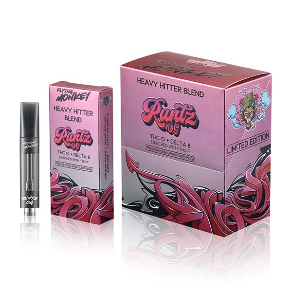 Flying Monkey Heavy Hitter Blend Cartridge THC-O + Delta 8 + THCP | 1g ...