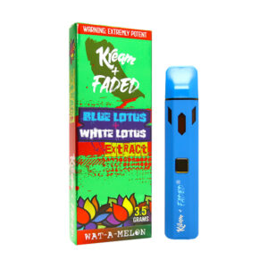 Kream + Faded Blue Lotus & White Lotus Extract Disposable | 3.5g - CBD ...