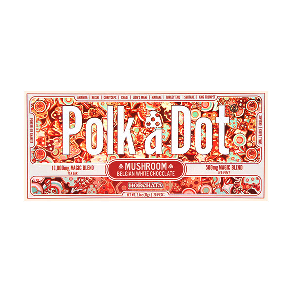 Polk A Dot Mushroom Blend Chocolate Bar | (20ct) 10000mg | CBD Savage