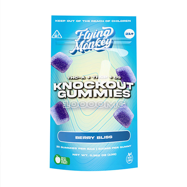 Flying Monkey Knockout Gummies | (20ct) 10000mg | CBD Savage